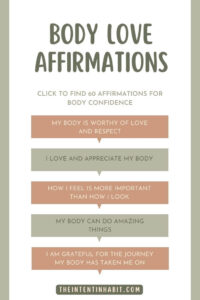 60 Body Positive Affirmations For Self-Acceptance & Confidence