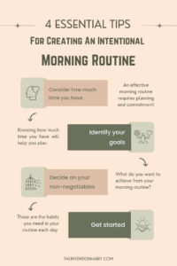 Start Your Day Right: How To Create An Intentional Morning Routine