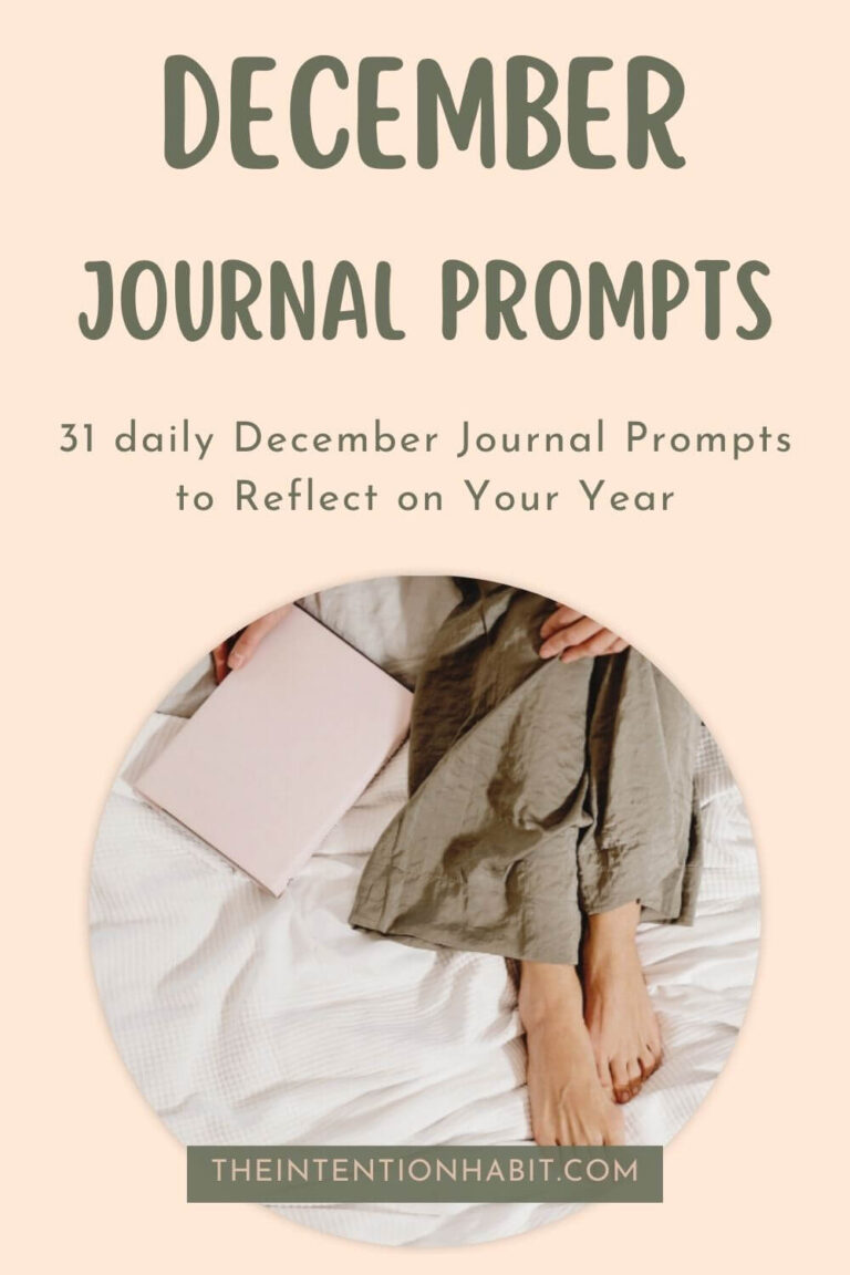 31 Daily December Journal Prompts To Reflect On Your Year