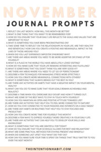30 Daily November Journal Prompts For Journaling Inspiration