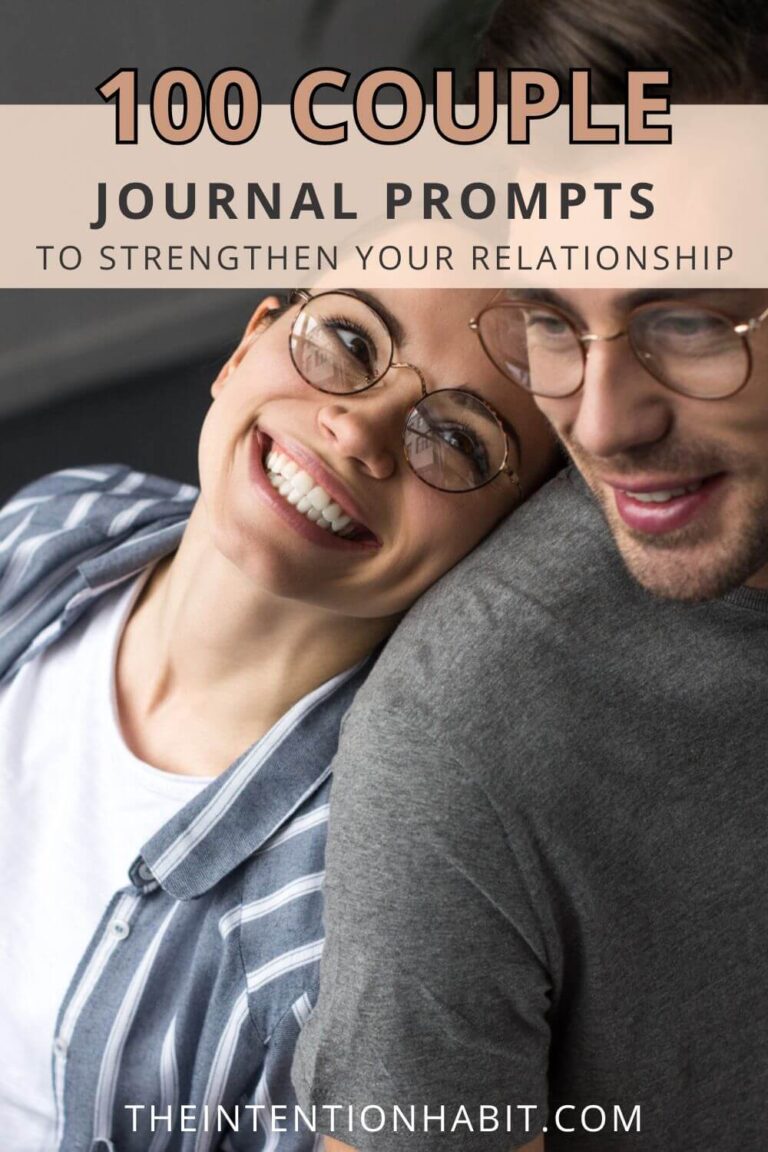 100 Couples Journal Prompts To Strengthen Your Relationship