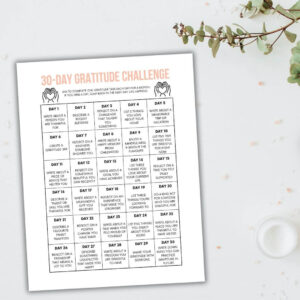 100 Life-Changing 30-Day Challenge Ideas + Free Printable Tracker