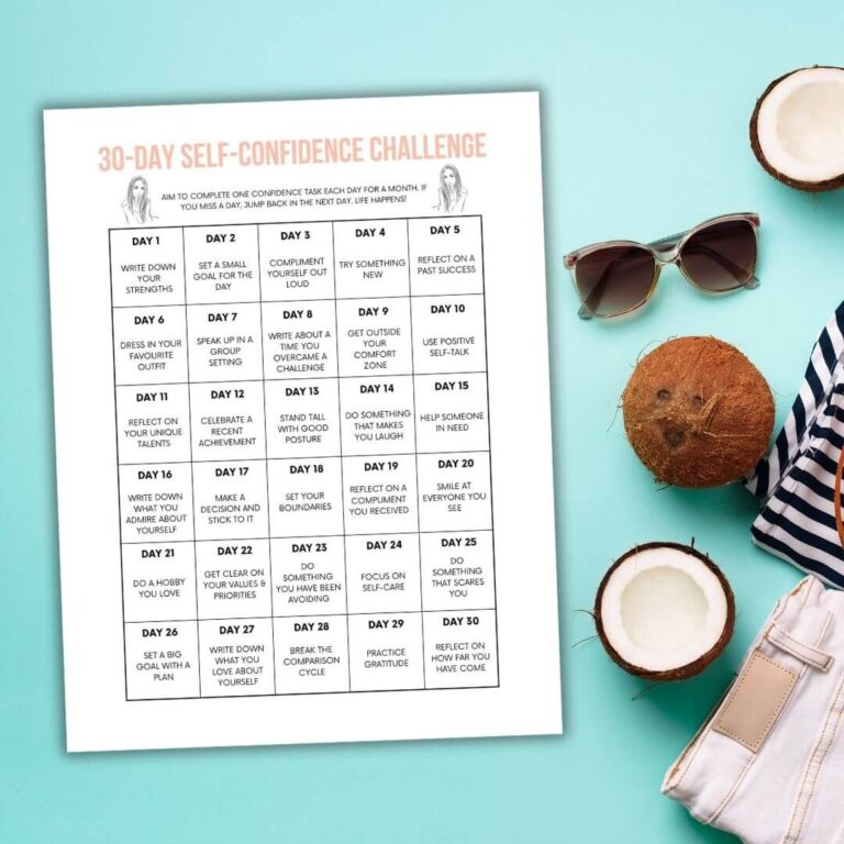 100 Life-Changing 30-Day Challenge Ideas + Free Printable Tracker
